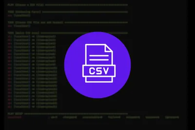 How to create a CSV file in Ansible